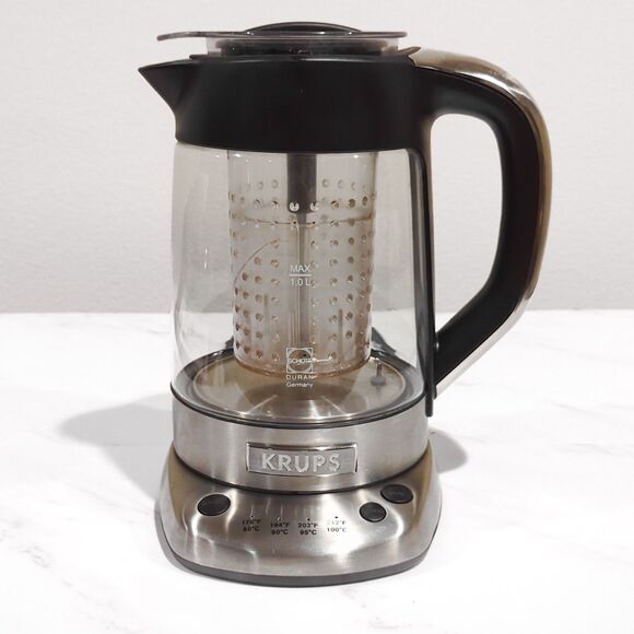 Kitchen | Krups 2in1glass Electronic Kettle And Tea Maker | Poshmark